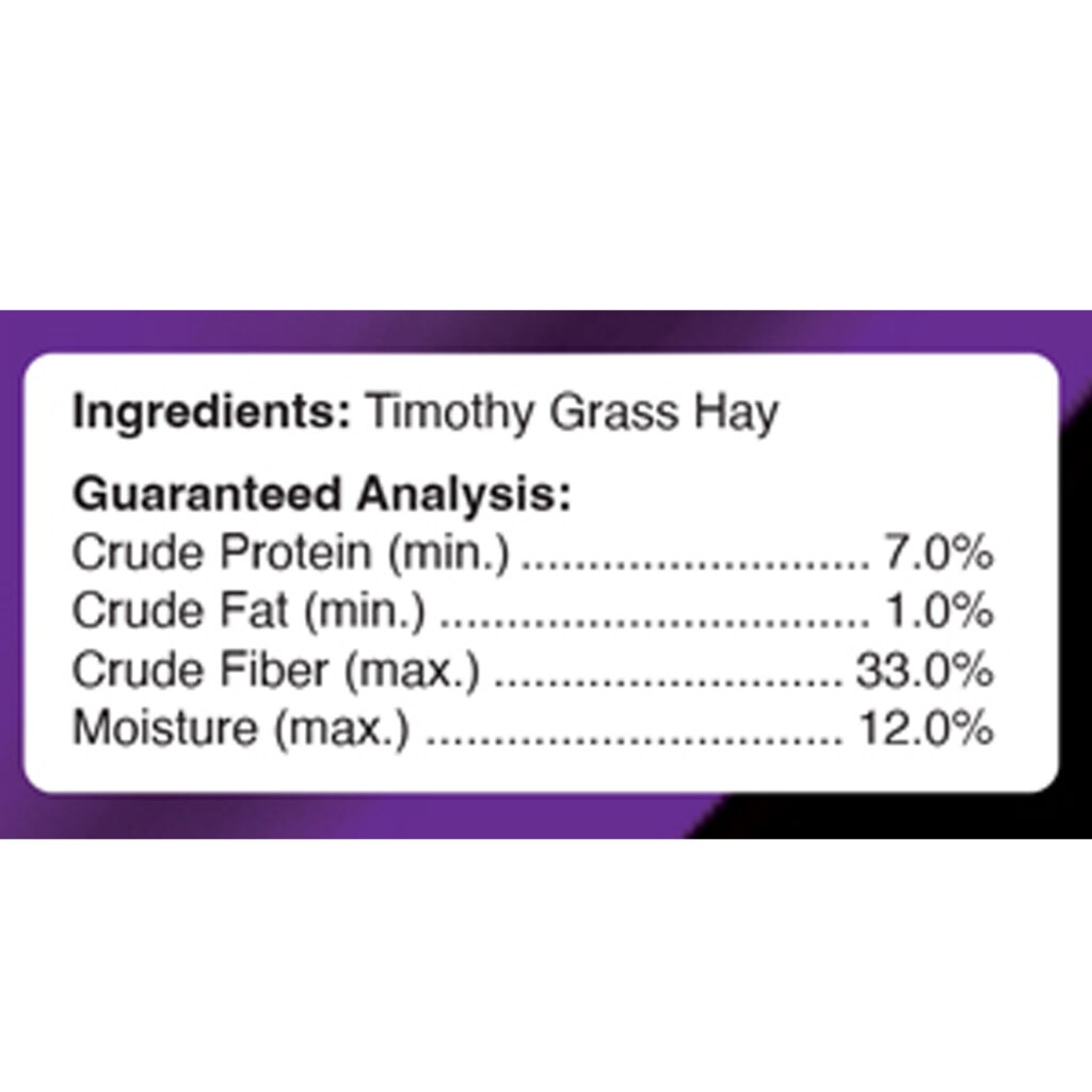 Brown's Pet Food | Extreme!™ Natural Timothy Hay