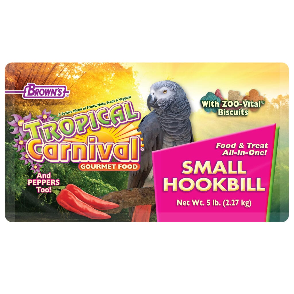 Brown's Pet Food | Tropical Carnival® Gourmet Small Hookbill Food